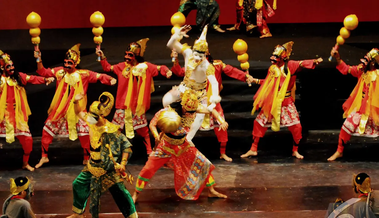 Pementasan 'Rama Jadi Raja' di Taman Ismail Marzuki - Foto Liputan6.com