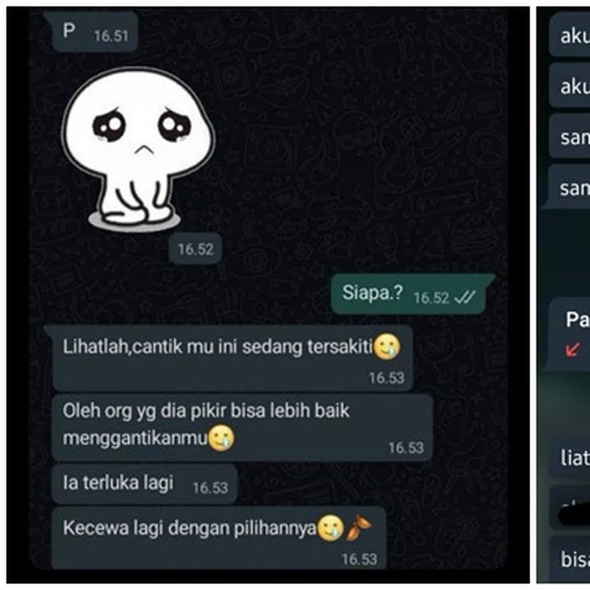 Kata Kata Kecewa Buat Mantan