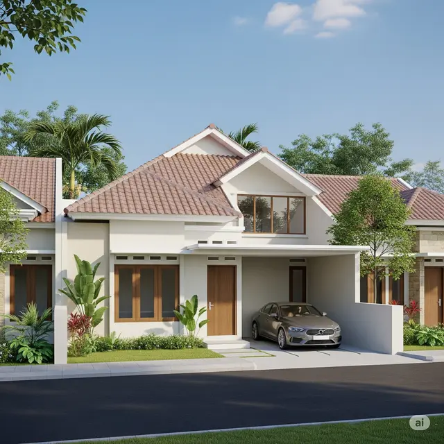 12 Model Atap Rumah Sederhana Tapi Elegan untuk Rumah Subsidi yang ...