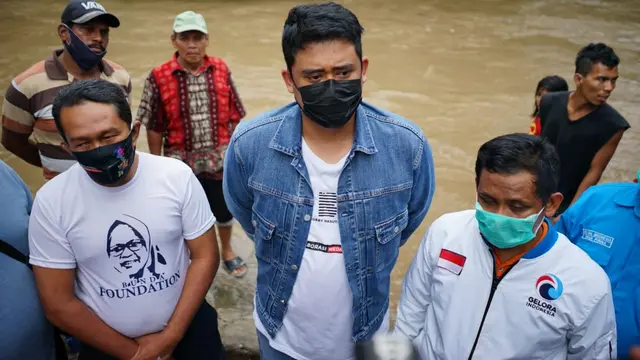 Penanganan Banjir di Medan Salah Satu Program Prioritas Bobby Nasution - Regional Liputan6.com