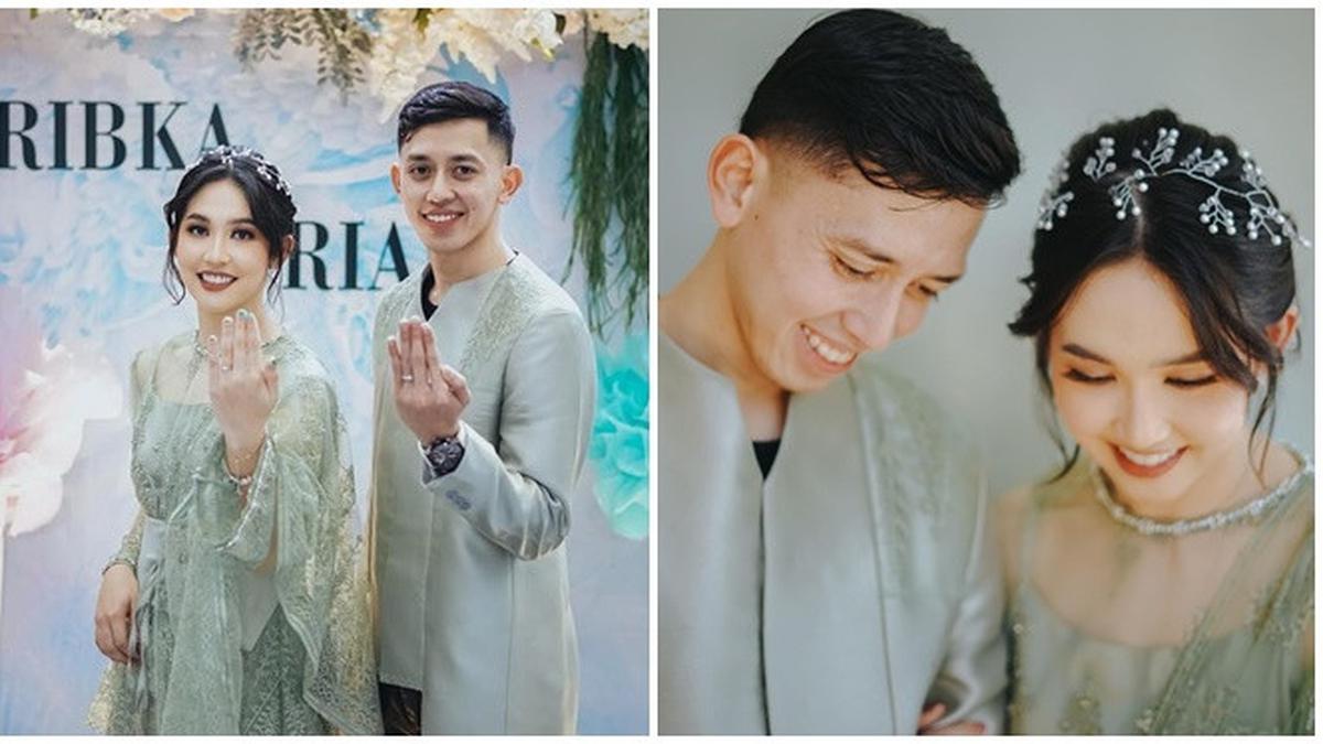 3 Tahun Pacaran, Ini 6 Potret Lamaran Pebulutangkis Rian Ardianto dan Ribka Sugiarto