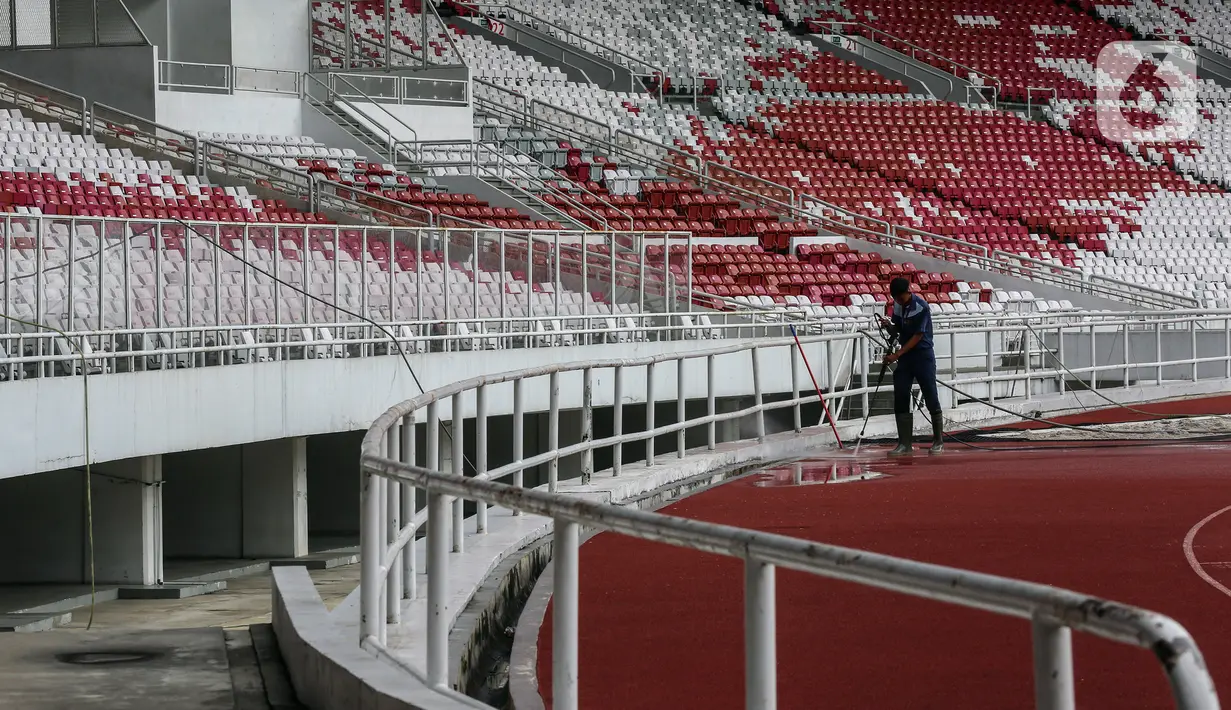 Stadion Utama Gelora Bung Karno Terus Berbenah di 100 Hari Jelang Kick Off Piala Dunia U-20 ...