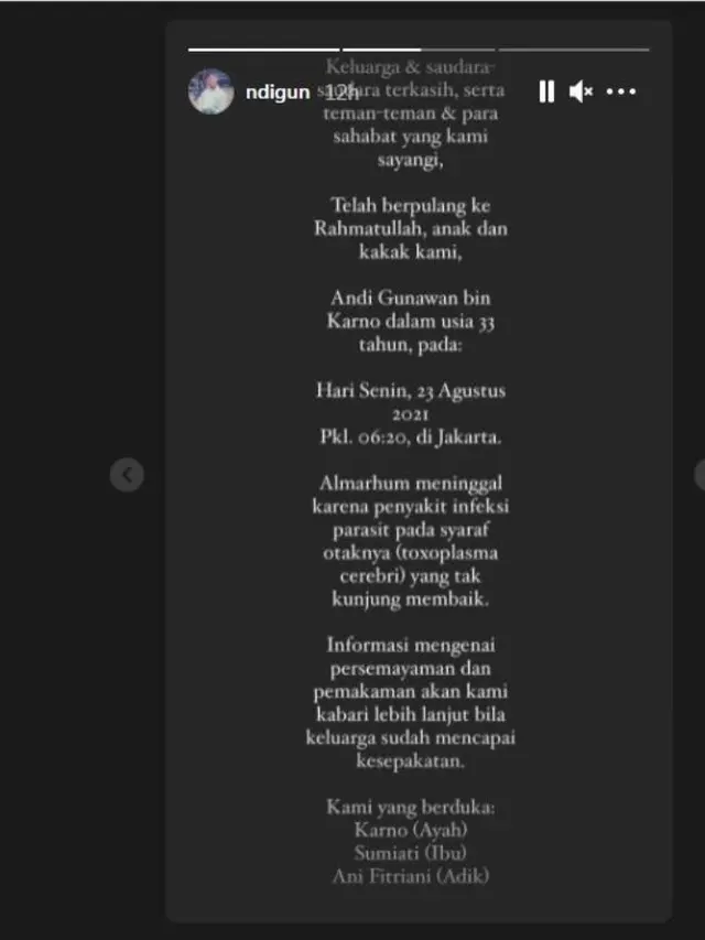 Komika Andi Gunawan Meninggal Dunia - ShowBiz Liputan6.com