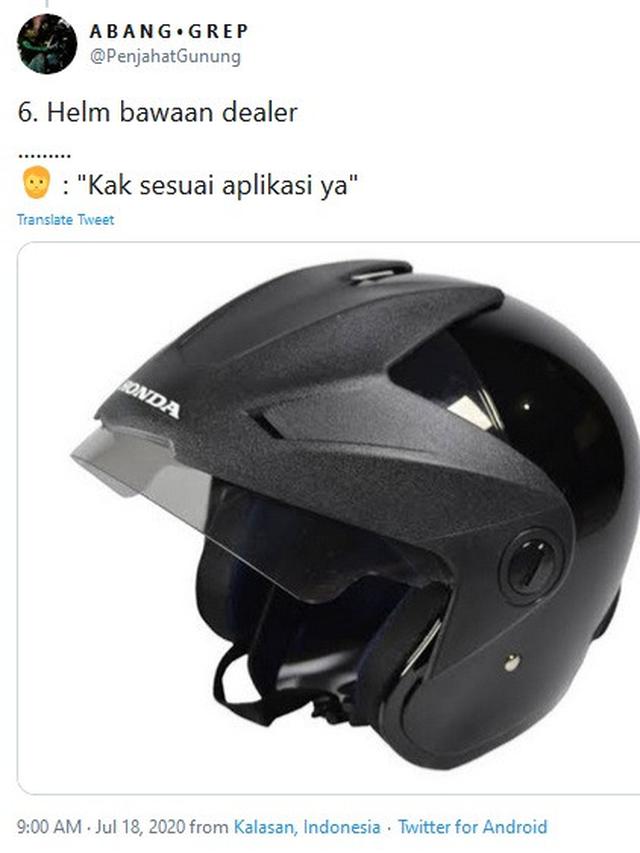 Ketahui Tipe-Tipe Cowok Berdasarkan Jenis Helmnya, Kamu yang Mana ...