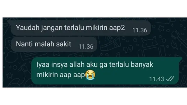 6 Chat Perhatian Cowok ke Teman Cewek Ini Bikin Senyum - Hot Liputan6.com