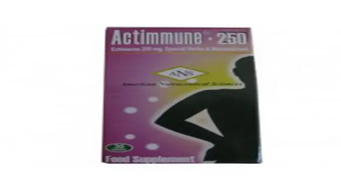 Actimmune, Bangkitkan Daya Tahan Tubuh