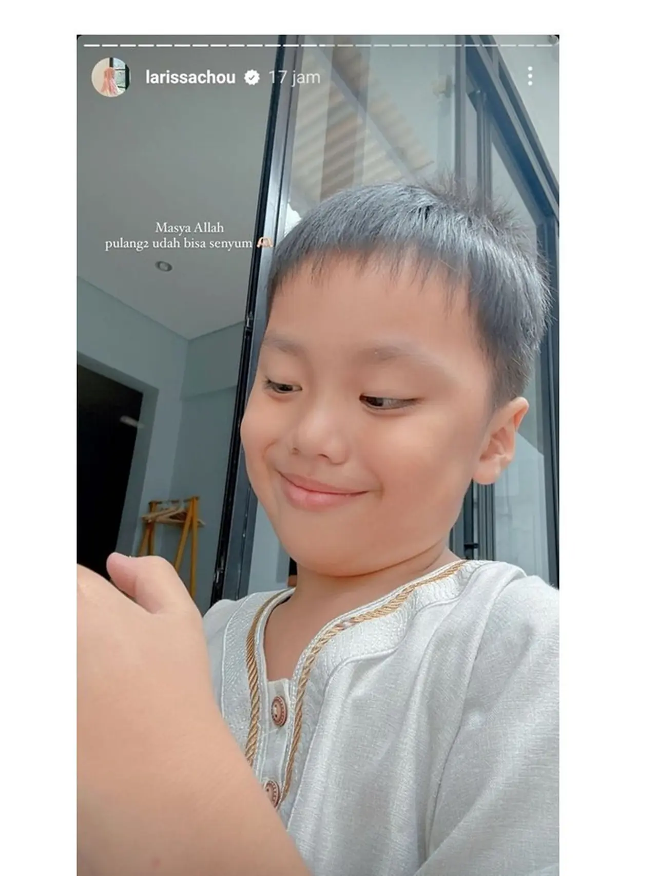 8 Momen Yusuf Putra Larissa Chou Disunat, Alvin Faiz dan Istri Datang ...