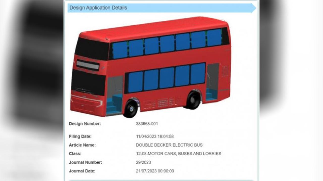 Tata Motors Patenkan Desain Bus Listrik Bertingkat