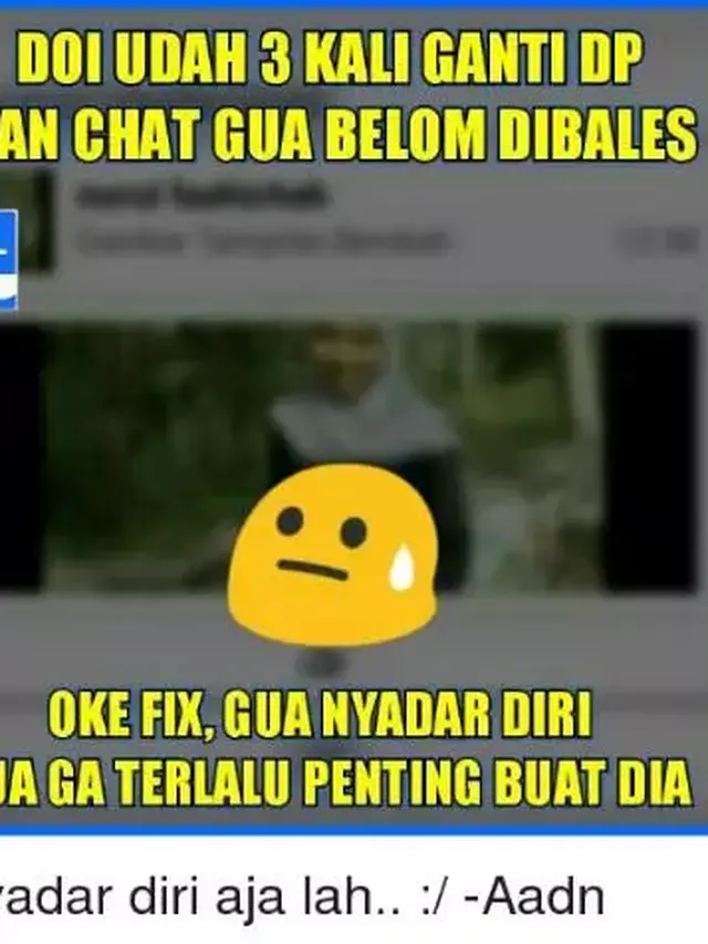 8 Potret Meme saat Chat Enggak Dibalas Ini Bikin Senyum Tipis - Hot ...