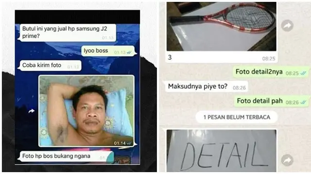 6 Balasan Chat Kocak Pakai Foto Ini Bikin Geleng Kepala - Hot Liputan6.com