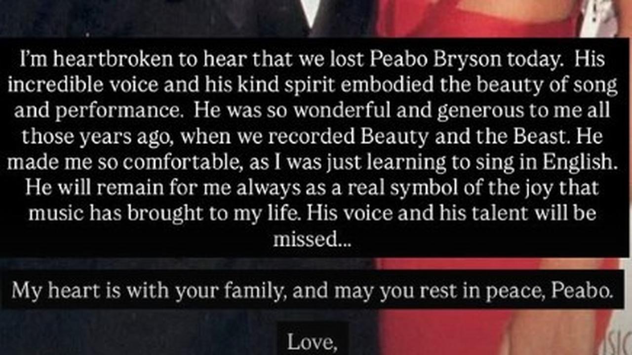 Celine Dion Kenang Memori Bersama Mendiang Peabo Bryson di Lagu Beauty ...