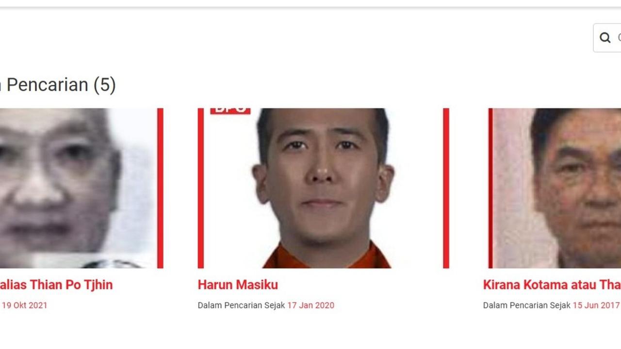 KPK Umumkan Lima DPO, Masyarakat Bisa Lapor ke Sini
