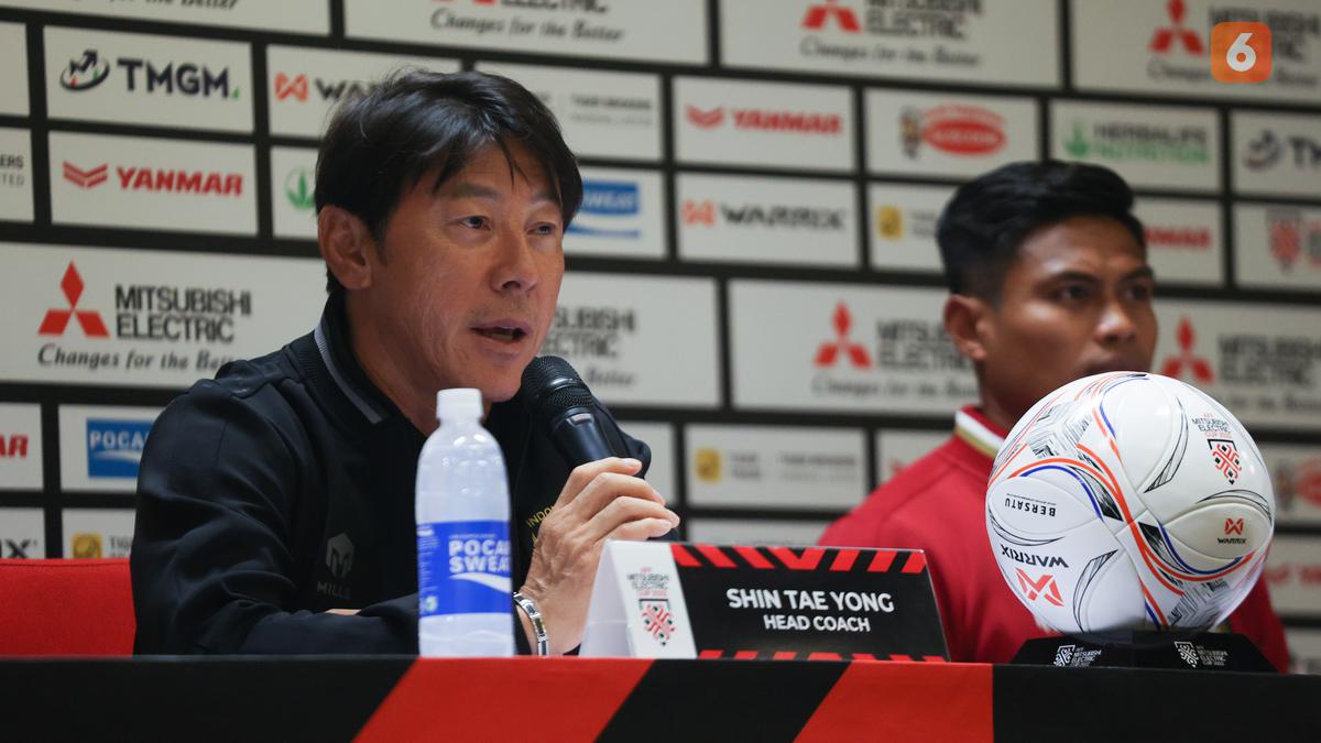 Timnas Indonesia Jalani Laga Perdana Piala Aff 2022 Shin Tae Yong