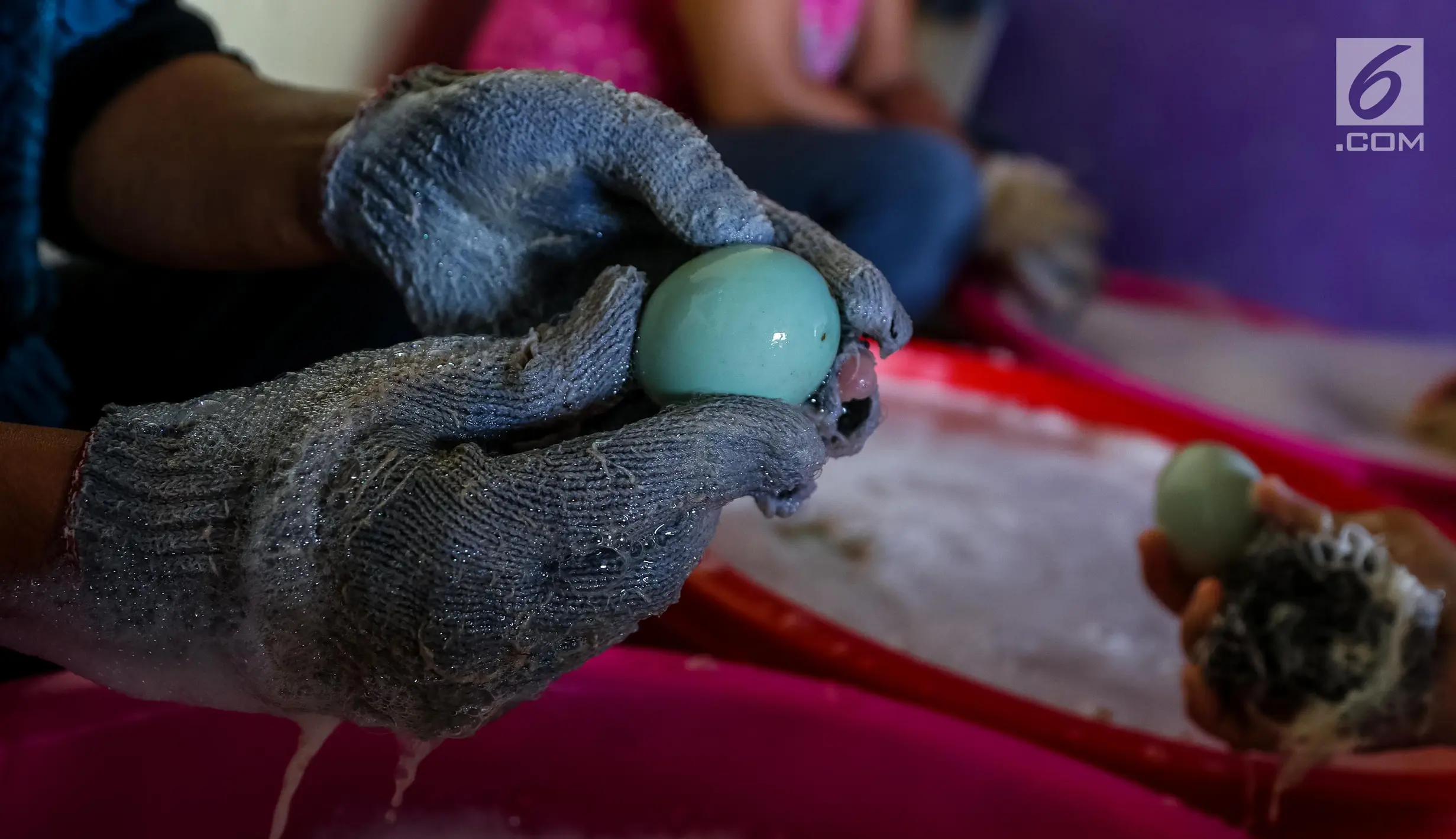 Melihat Proses Pembuatan Telur Asin Oleh-Oleh Khas Brebes - Foto ...