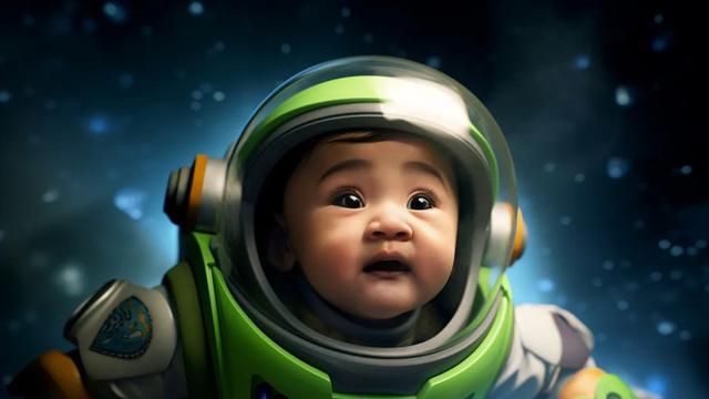 8 Potret Cipung Jadi Buzz Lightyear Ini Gemes Banget