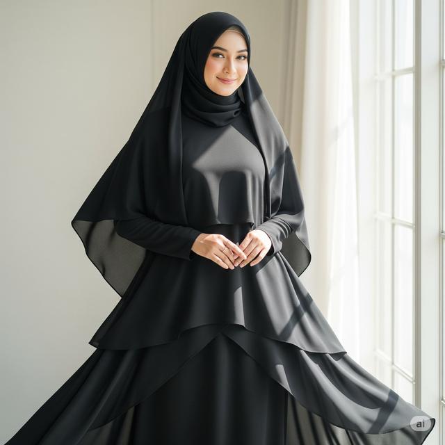 12 Inspirasi Dress Hitam Berlayer yang Bikin Penampilan Makin Anggun ...