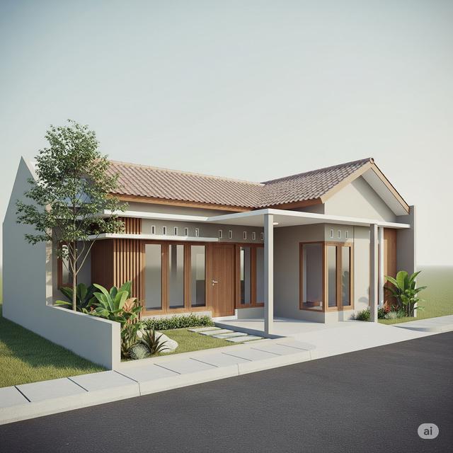 6 Desain Rumah Sederhana Tapi Nyaman Untuk Gaji UMR, Modelnya Modern ...