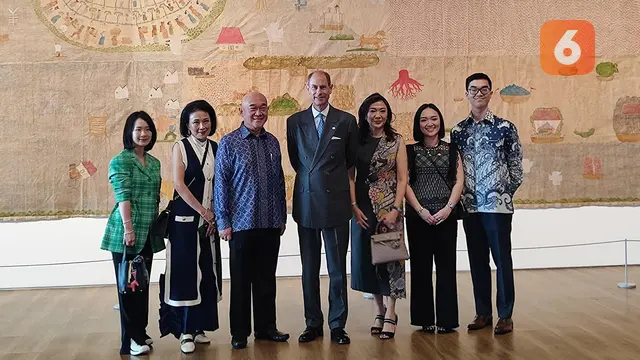 6 Potret Pangeran Edward Adik Raja Charles Kunjungi Museum MACAN ...