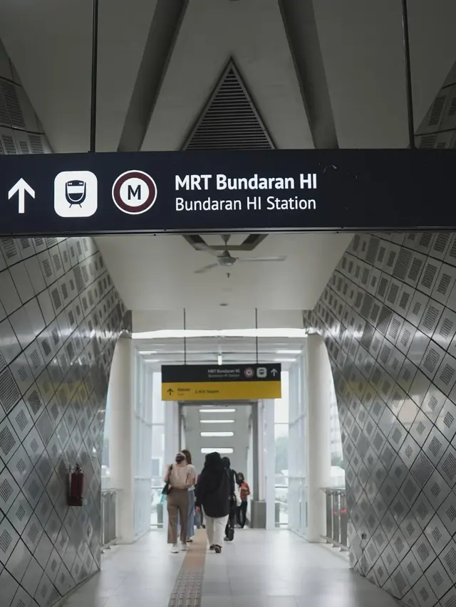 Akses TransJakarta dan MRT di Halte Bundaran HI Sudah Terhubung - News ...