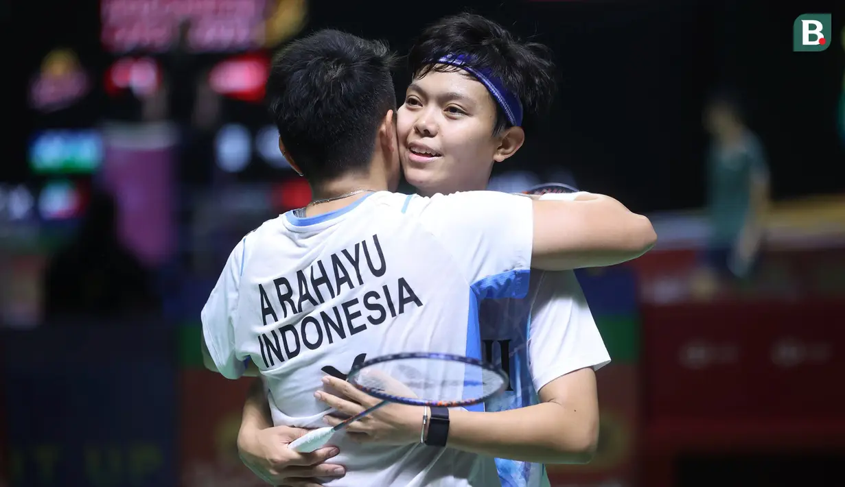 Foto: Kompaknya Apriyani/Fadia Saat Depak Wakil Thailand dari Kapal Api Indonesia Open 2024 ...