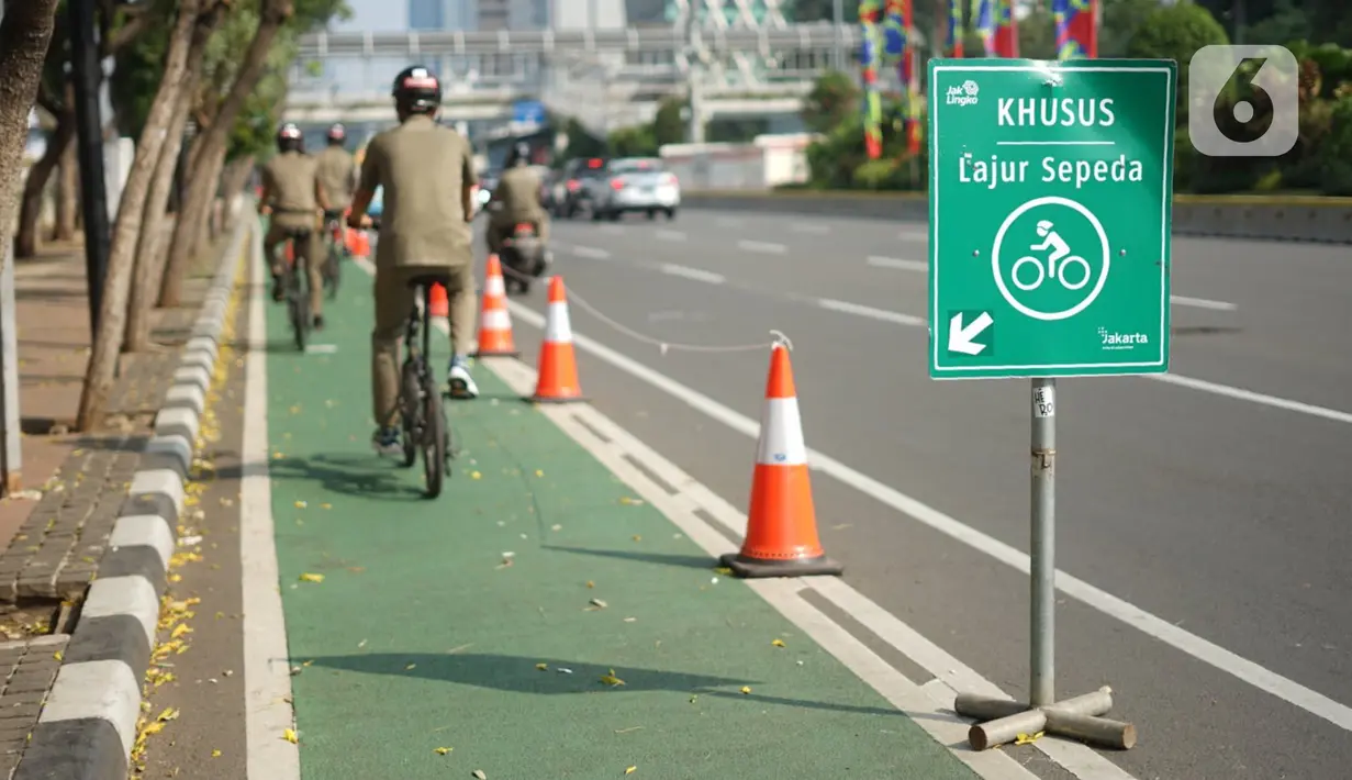 FOTO: Kementerian Perhubungan Siapkan Regulasi Keselamatan Pesepeda ...