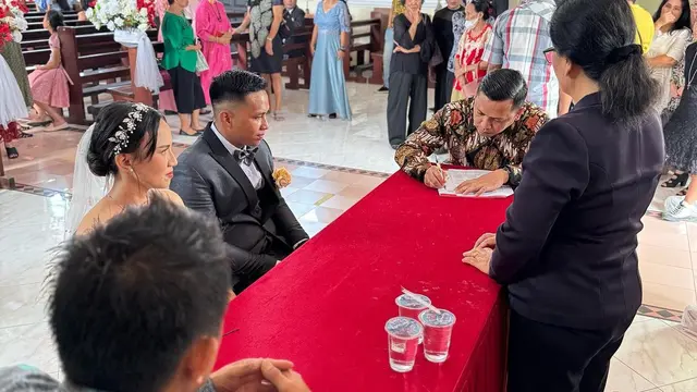 Bharada Richard Eliezer Resmi Menikahi Kekasihnya Ling Ling - News Liputan6.com