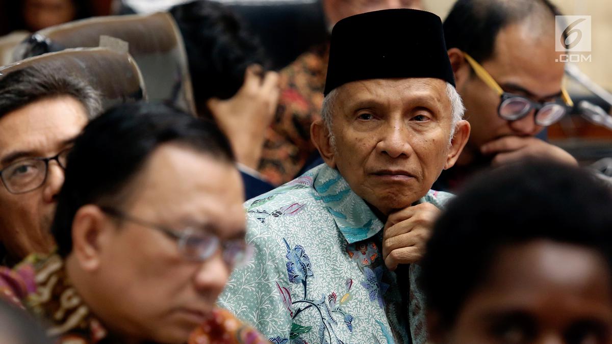 Ada Finalisasi Tim Kampanye, Amien Rais Datangi Rumah Prabowo - Pemilu ...