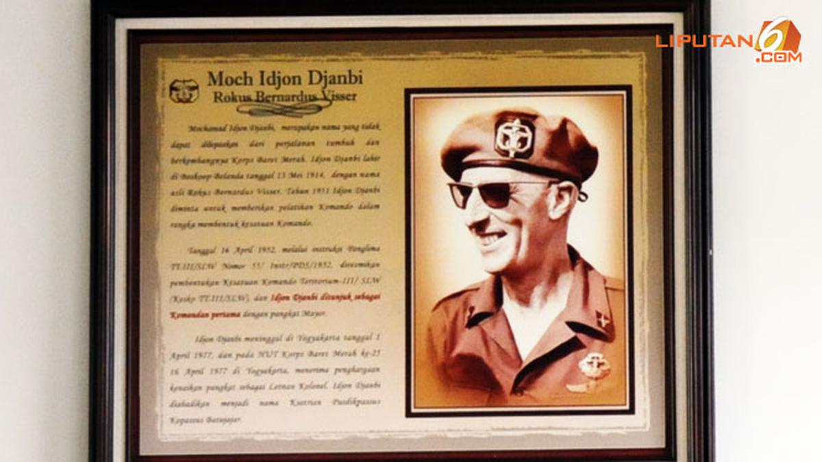 FOTO: Idjon Djanbi, Komandan Pertama Korps Baret Merah - News Liputan6.com