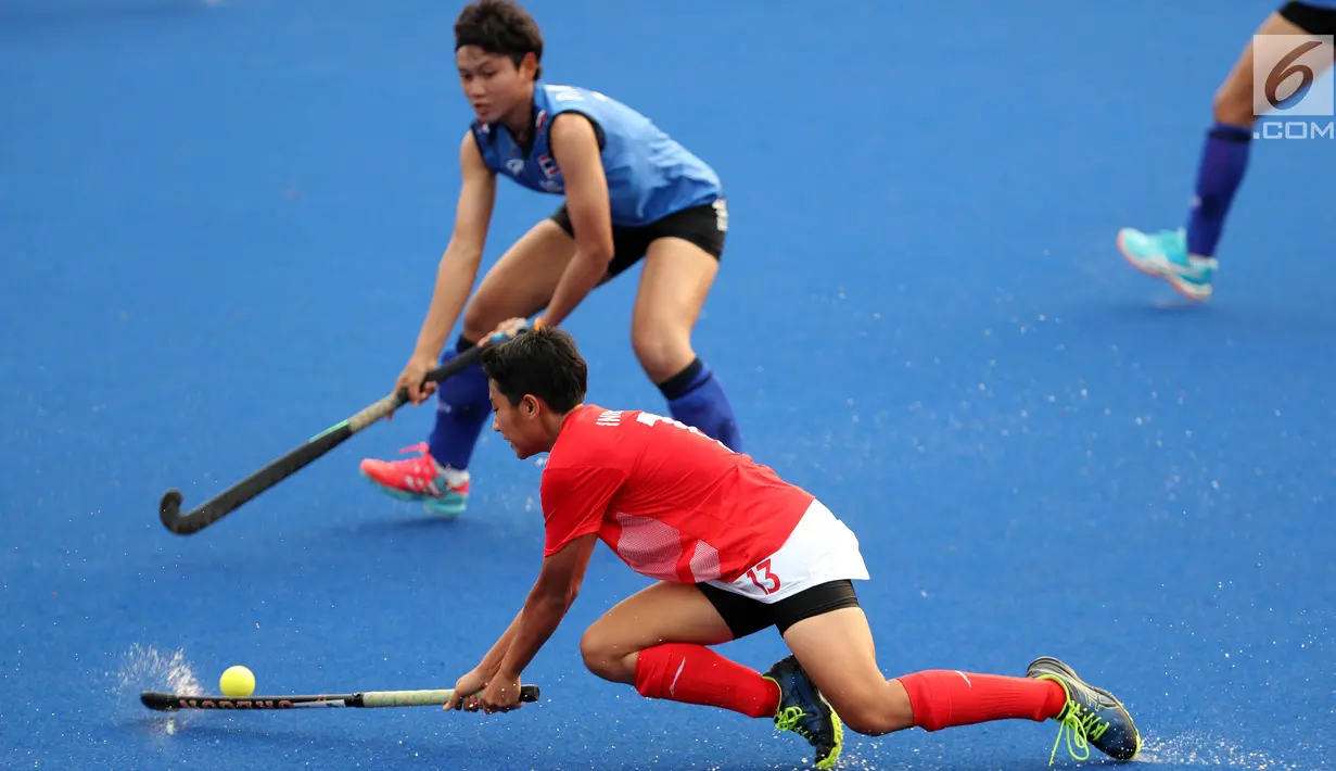 FOTO: Ditundukkan Thailand, Begini Gaya Permainan Tim Hoki Putri ...