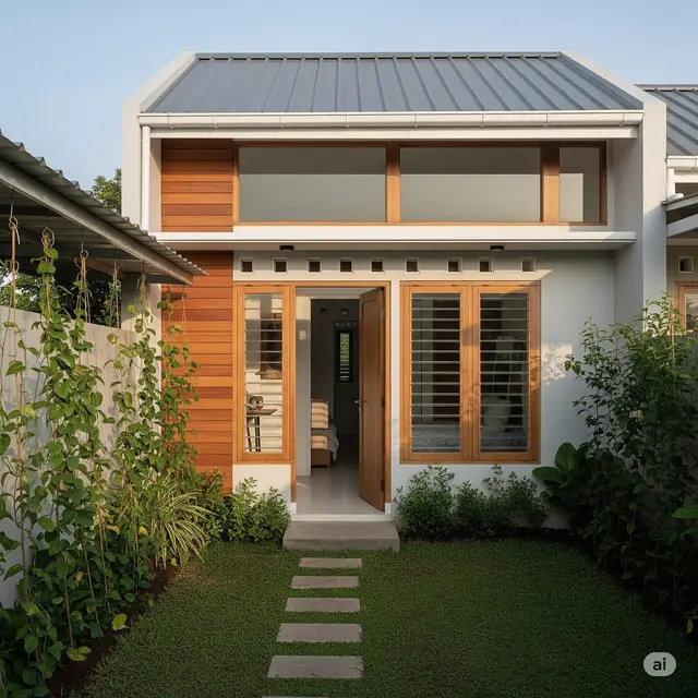 12 Gambar Rumah Simple Tapi Estetik Tren 2025, Estimasi Budget Mulai ...