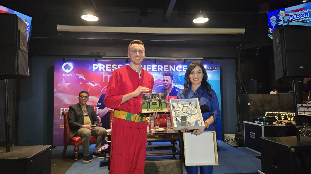 Atlet Biliar Terbaik Dunia Fedor Gorst Datang ke Indonesia, Tanding ...