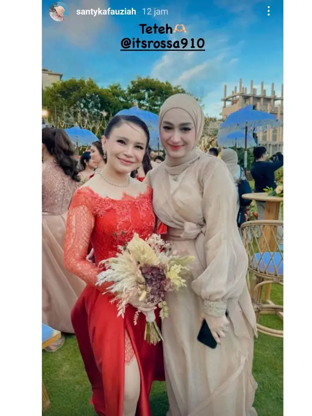 8 Potret Santyka Kekasih Sule di Resepsi Rizky Febian dan Mahalini di Bali, Memukau - Hot ...