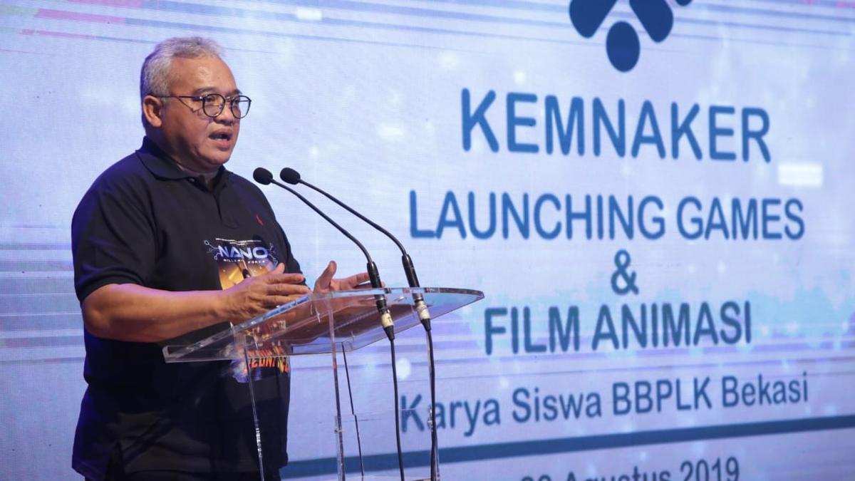 Kemnaker Luncurkan Film dan Games Animasi Karya Siswa BBPLK Bekasi ...