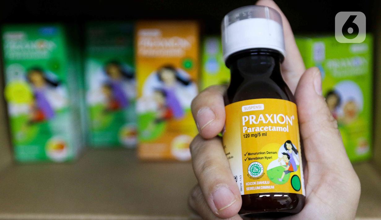 Hasil Uji Lab BPOM, Obat Sirup Praxion Aman Digunakan - Foto Liputan6.com