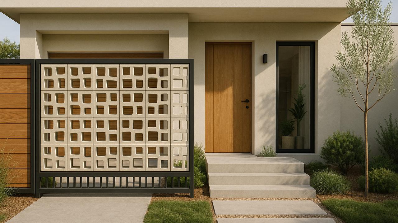 8 Desain Rumah dengan Dinding Roster Minimalis, Pilihan Tepat untuk ...