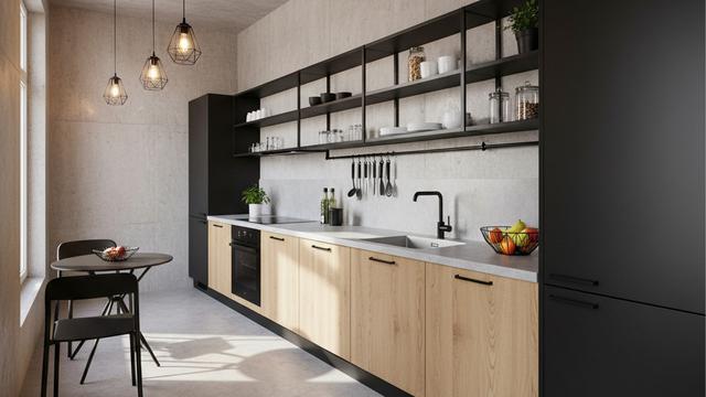 8 Model Dapur Minimalis Lurus, Desain Praktis untuk Ruang Terbatas