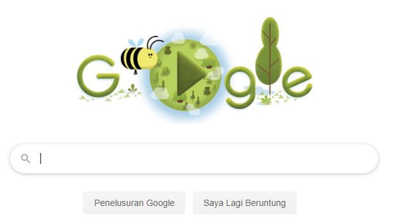 Google Doodle Rayakan Hari Bumi ke-50 dengan Lebah Interaktif