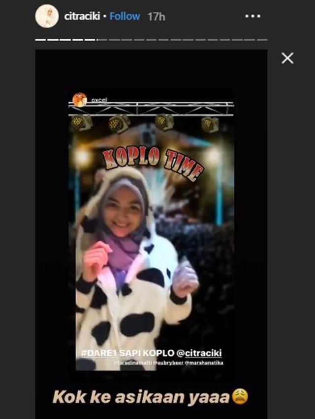 6 Potret Gemas Citra Kirana Pakai Kostum Sapi, Rayakan 'Late Bridal ...