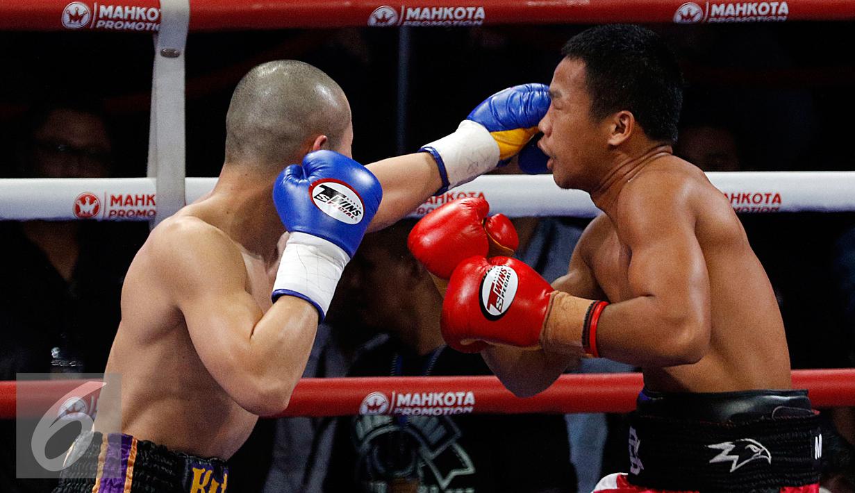 Daud Yordan Berhasil Taklukan Yoshitaka Kato - Foto Liputan6.com