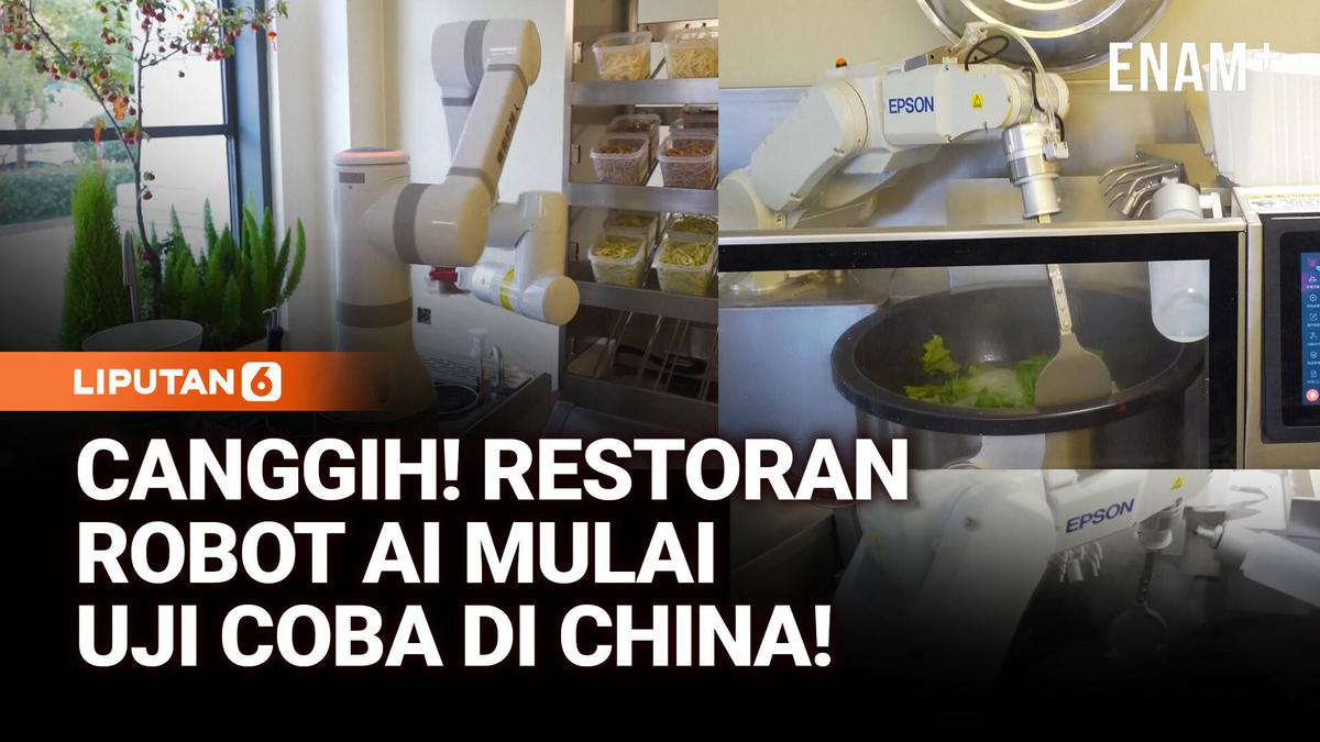 Restoran Serba Robot AI Mulai Uji Operasi di Hangzhou, China
