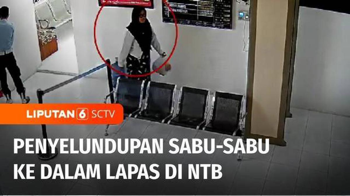 VIDEO: Aksi Wanita Selundupkan Sabu-sabu ke dalam Lapas Terekam Kamera CCTV - TV Liputan6.com