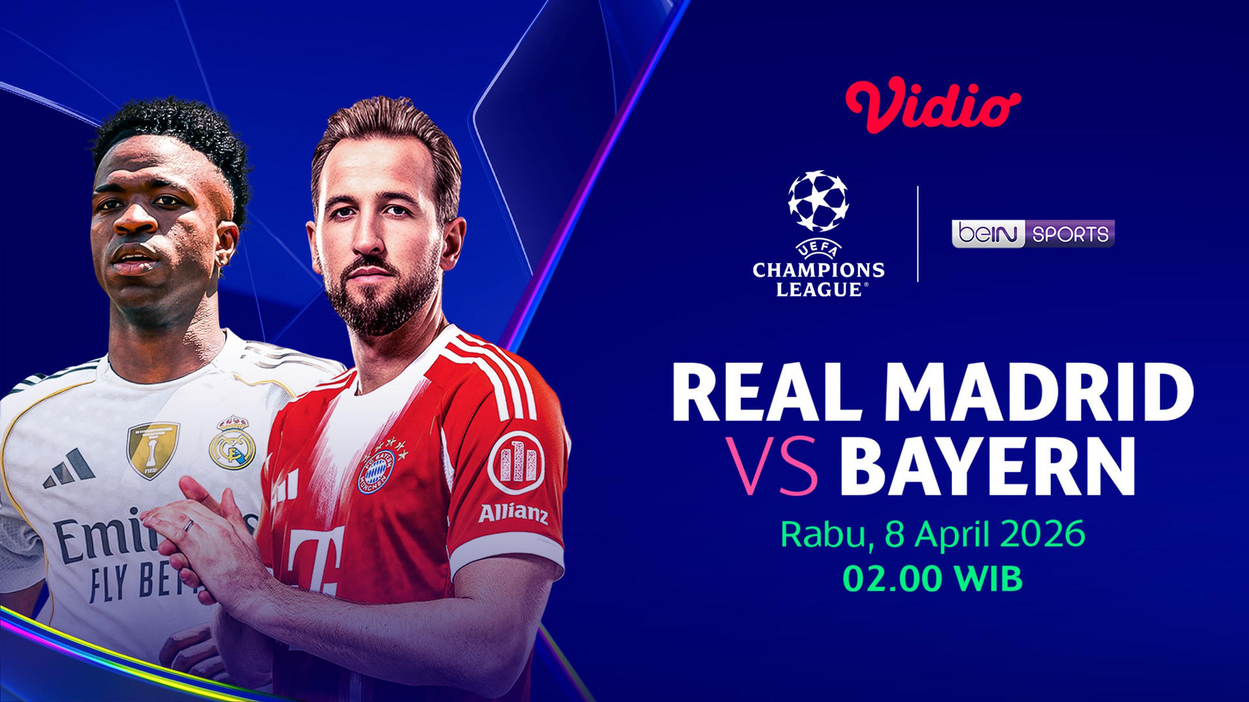 Real Madrid vs Bayern: Perempat Final Liga Champions Eksklusif cuma di ...