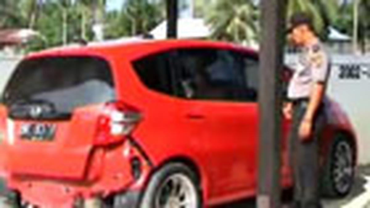 Mobil Satuan Intel Aceh Timur Ditembus Peluru