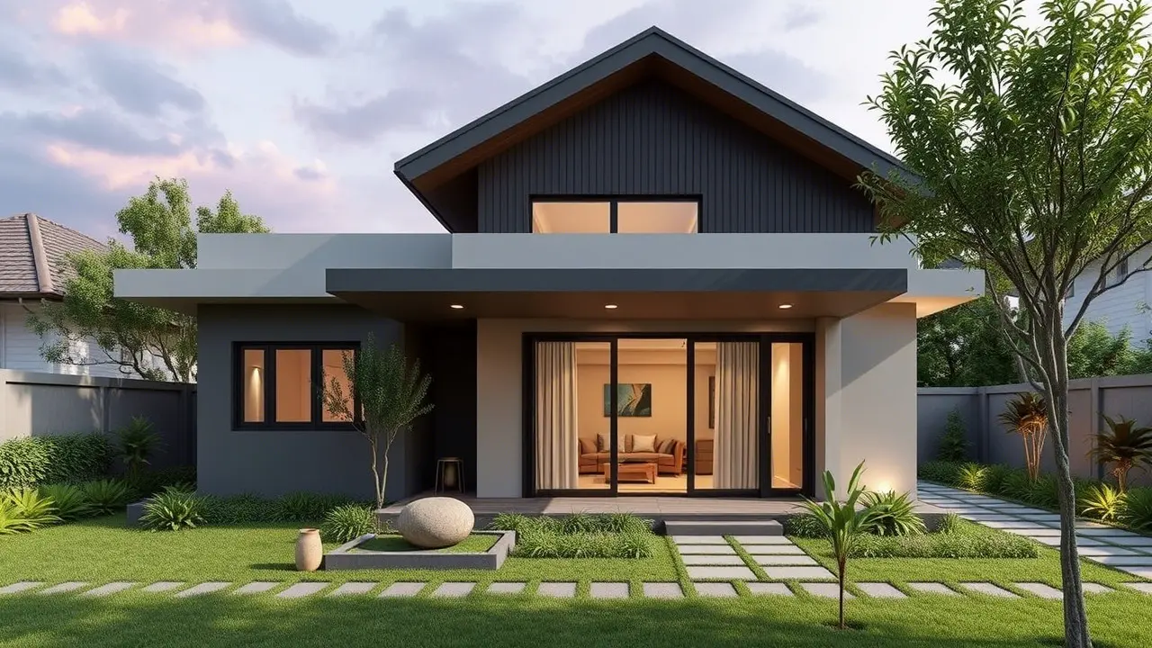10 Model Rumah Sederhana Harga Murah untuk Pasangan Muda: Rentang Rp30 ...