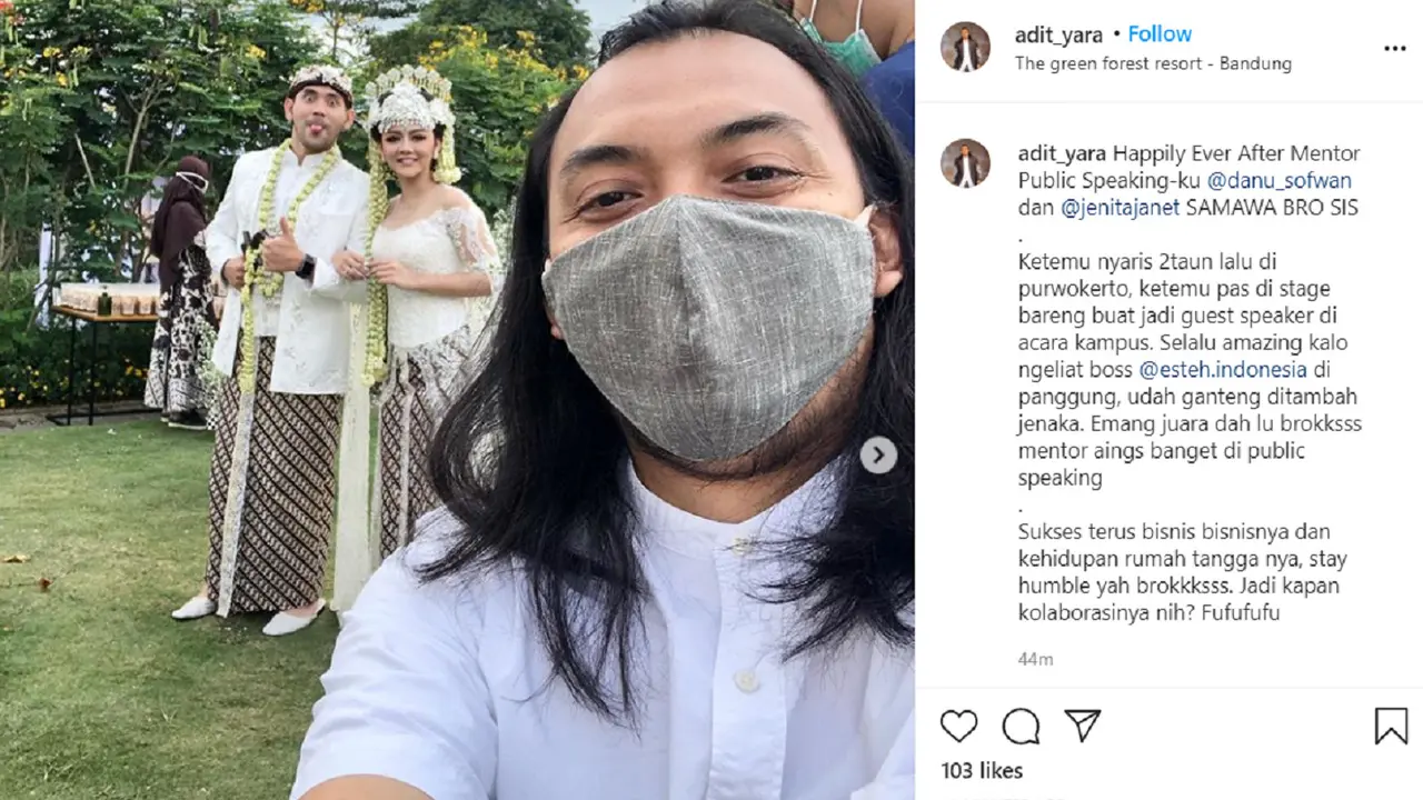 Selamat, Jenita Janet Resmi Menikah dengan Danu Sofwan - ShowBiz Liputan6.com