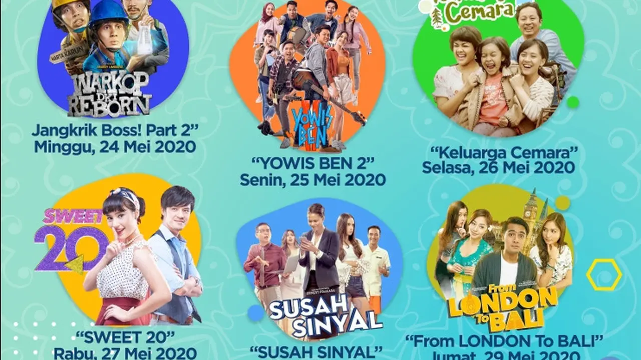 Tonton 6 Film Layar Lebar Spesial Lebaran di SCTV Tayang Malam Hari ...