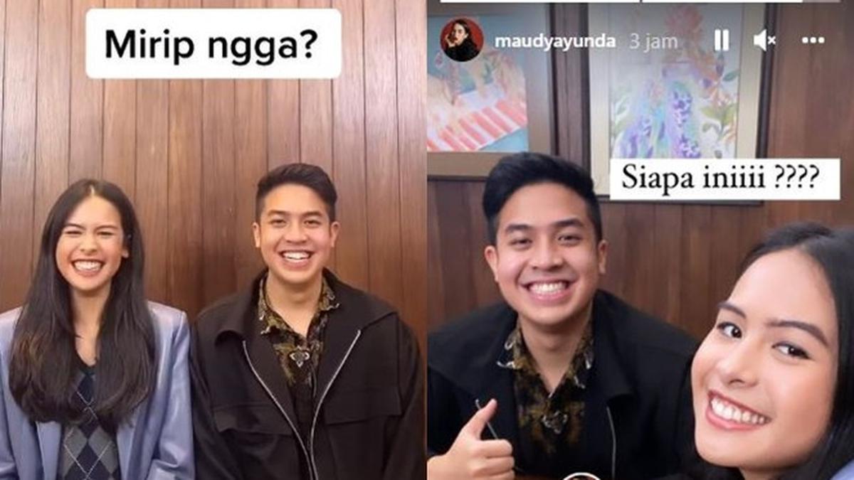 6 Momen Keakraban Jerome Polin dan Maudy Ayunda, Disebut Mirip - Hot ...