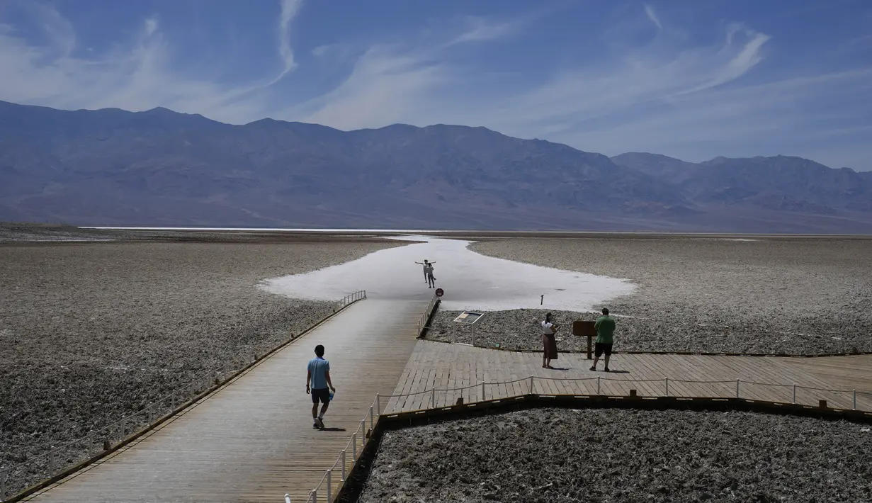Death Valley, Tempat Terpanas di Bumi Capai Suhu 53 Derajat Celcius ...