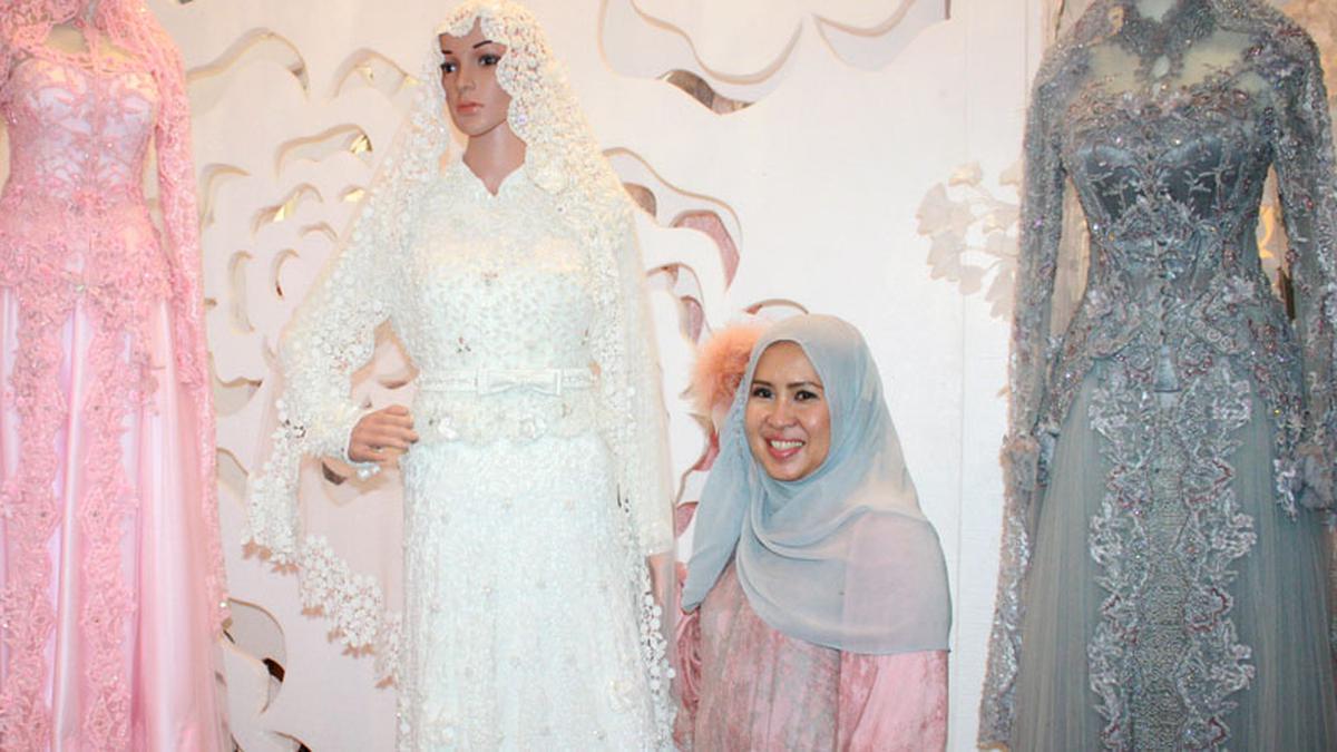 Riny Suwandy Rancang Gaun Pengantin Terinspirasi dari Peri