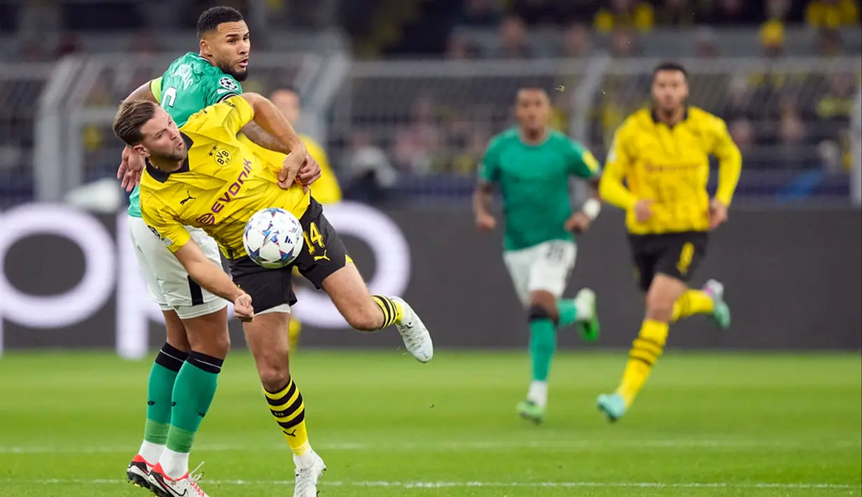 Hasil Liga Champions: Borussia Dortmund Lumat Newcastle United 2-0